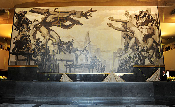 30 Rockefeller Plaza Mural – BIG OTHER